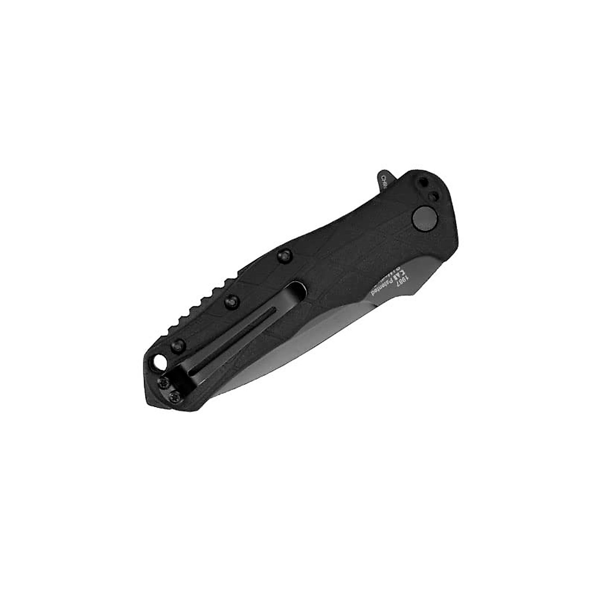 Kershaw RJ Tactical 3.0 Pocketknife, 3" 8Cr13MoV Stainless Steel Drop Point Plain Edge Blade, One-Handed Assisted Flipper Opening EDC,Black