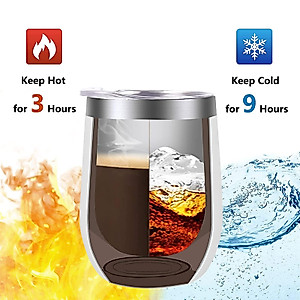 Lifecapido Couples Gifts - Lucky Mr Future Mrs Wine Tumblers Set of 2, Wedding Gifts Engagement Gifts Bridal Shower Gifts for Couples, Fiancee Fiance, Bride Groom, Mr Mrs, Black and White