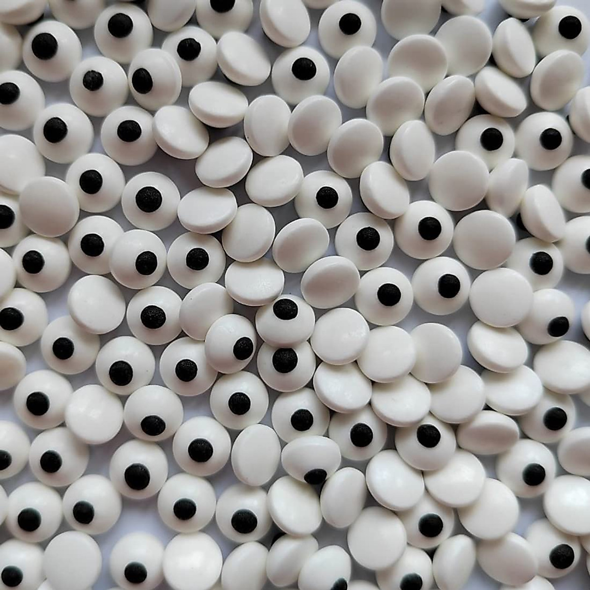 Colyanda Small Candy Eyes Eyeballs Cake Cupcake Toppers Cookie Decorations Edible Sprinkles for Halloween Christmas