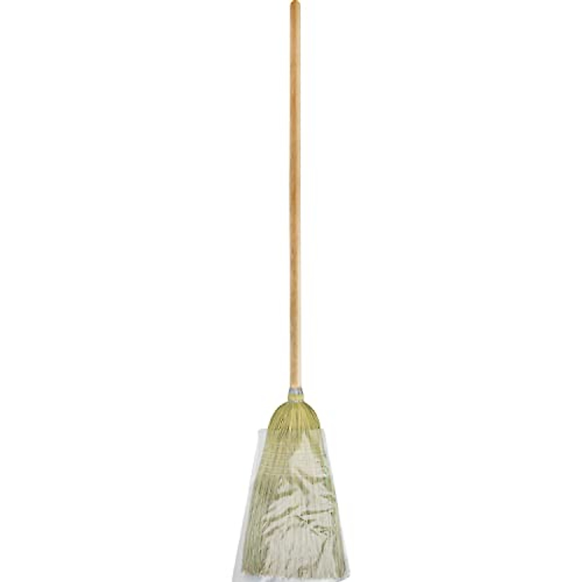 Genuine Joe Joe Janitor Lobby Blend Broom, Nickel