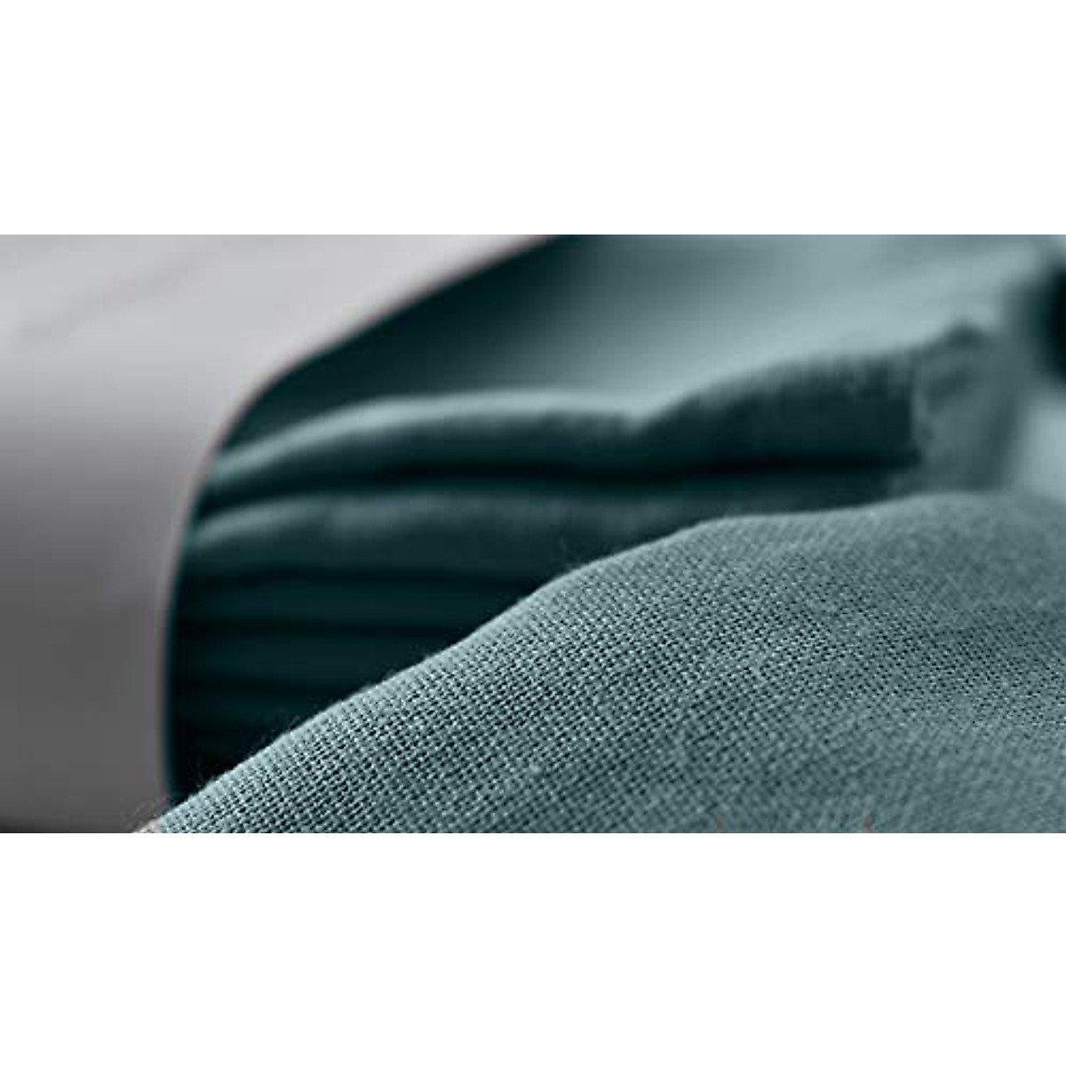 WHITEWRAP Kitchen Towels | 100% Cotton | Dish Towels for Kitchen | 18"x28" Vintage Plain Towels Blue 12-Pack | Hand Towels, Tea Towels, Dish Cloths| Super Absorbent | Reusable Cleaning Cloths