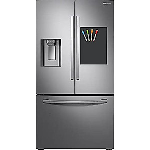 Magnetic Dry Erase Blackboard with Chalkboard Design for Kitchen Fridge-Office - Includes 4 Liquid Chalk Markers - 17X13” - Refrigerator Black Board Organizer and Planner