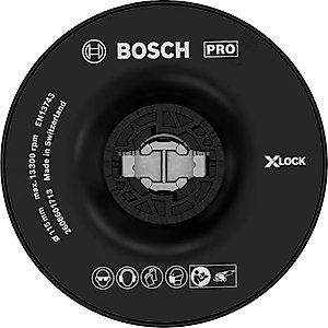 Bosch Professional 2608601713 Support Plate Hard X-Lock Diameter 115 mm