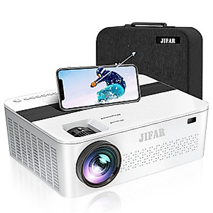 5G WiFi Bluetooth Projector 4K with 450" Display,1000 ANSI Native 1080P Projector,Outdoor Movie Projector Support 4k,Dolby,Zoom,Correct Keystone,4K Projector Compatible W/TV Stick,iOS,Android,PS5