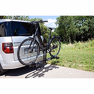 Saris Freedom Bike Hitch Car Rack, 2-Bicycle Carrier, Black