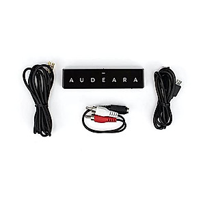 Audeara A-01 Headphones + BT-01Transceiver Bundle - Personalized Sound - Wireless Bluetooth,Active Noise Canceling,Built-in Microphone,35 Hour Battery Life - Music,TV, Gaming,Video and Phone Calls