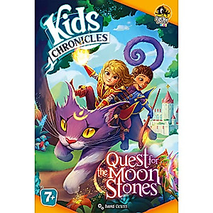 Kids Chronicles Quest for the Moon Stones Board Game - A Magical Adventure for Young Explorers! Cooperative Game for Kids and Adults, Ages 7+, 1-4 Players, 30-45 Min Playtime, Made by Lucky Duck Games