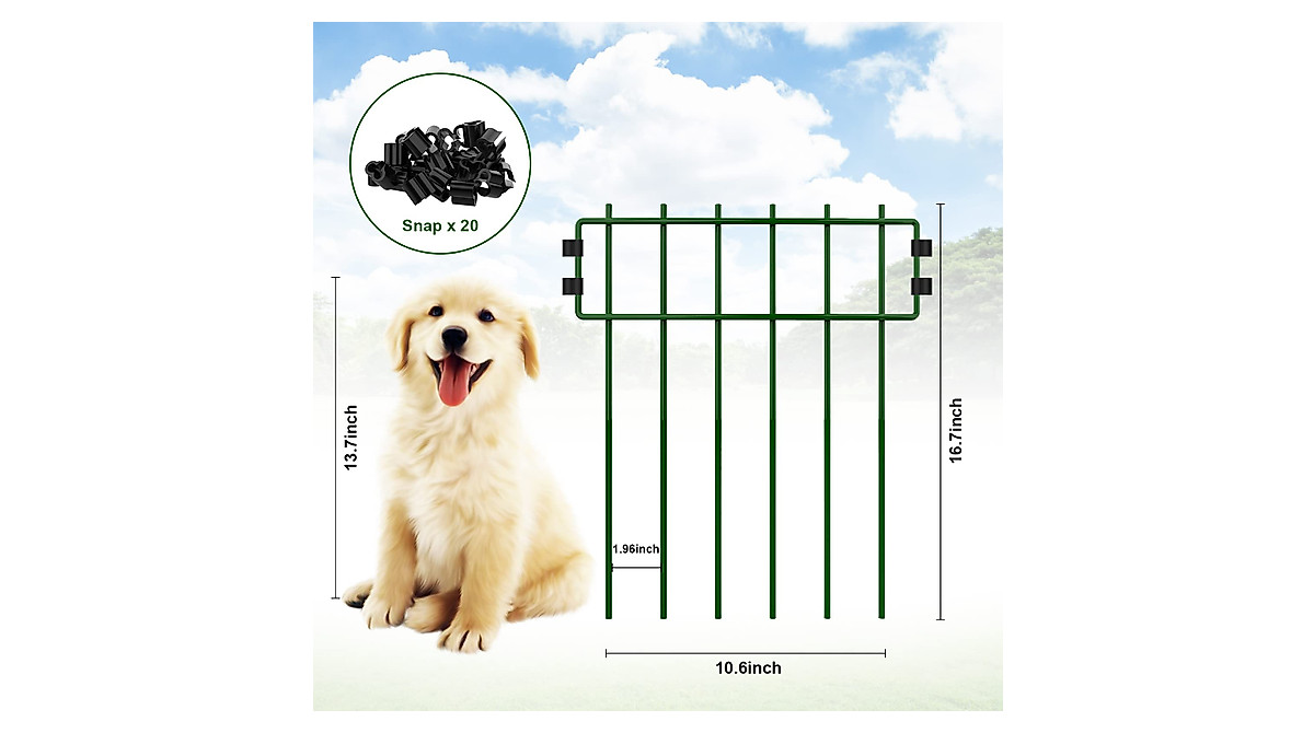 Animal Barrier Fences - No Dig Garden Protection