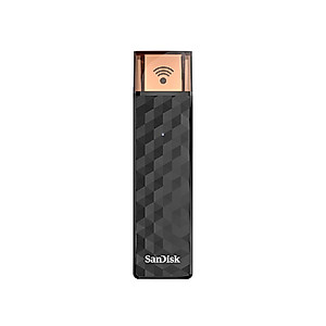 SanDisk 128GB Connect Wireless Stick Flash Drive - SDWS4-128G-G46,Black