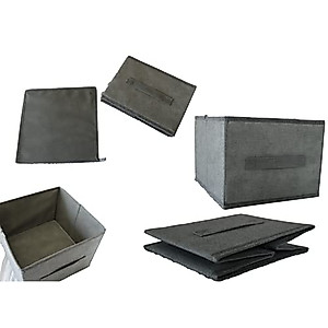 Hanging closet organizer storage shelf bedroom shelves and hanging drawer organization, small clothes and drawers system, travel collapsible wardrobe dresser