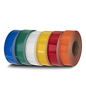 High Intensity Retro Reflective Tape (HXREF) [1 Roll] 2" (50mm) x 10 yds Orange