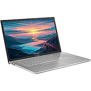 ASUS Newest VivoBook 17.3" HD+ Thin and Light Laptop, Intel Core i5-1035G1 Processor, HD Webcam, HDMI, Wi-Fi 5, Bluetooth, Transparent Silver, Windows 11 (20GB RAM | 1TB SDD)