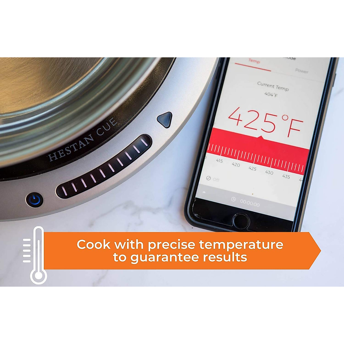 Hestan - SmartChef Series - Stainless Steel Frying Pan, Temperature Control Induction Cookware, Skillet (11")