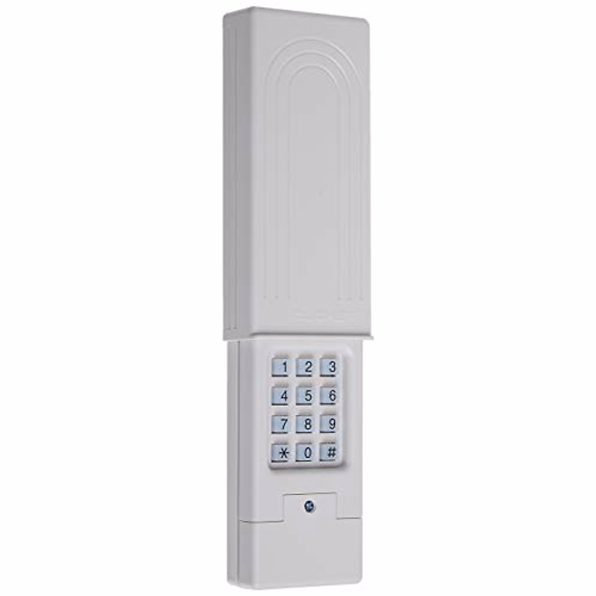 CHAMBERLAIN Clicker Keyless Entry KLIK2U-P2, Works with Chamberlain, LiftMaster, Craftsman, Genie and More, Security +2.0 Compatible Garage Door Opener Keypad, White