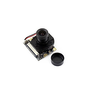 Waveshare Raspberry Pi IR-Cut Camera Module Kit 5MP OV5647 Sensor Supports Night Vision Embedded IR-Cut Better Image in Both Day and Night for RPi Zero /3 Model B/2B/ B/B+/A