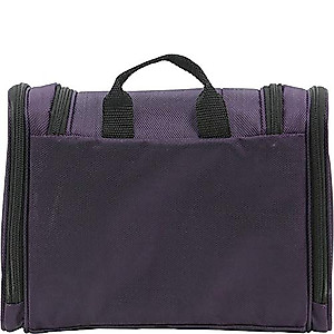 Travelers Club 11" Toiletry Kit Travel Accessory, Charcoal, 11 Inch