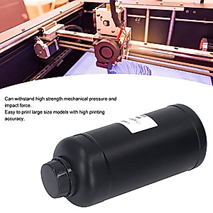 Photopolymer Resin, High Toughness Better Effects 3D Printer Resin 365-405nm Good Strength for Working(Green)