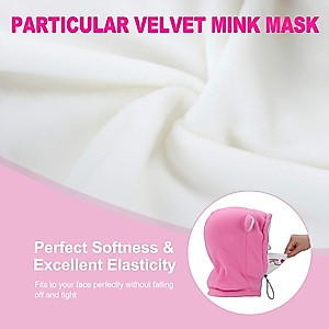 Vorshape Kids Balaclava Ski Mask, Cold Weather Fleece Face Mask with Hood, Windproof Outdoor Winter Hat for Boys & Girls