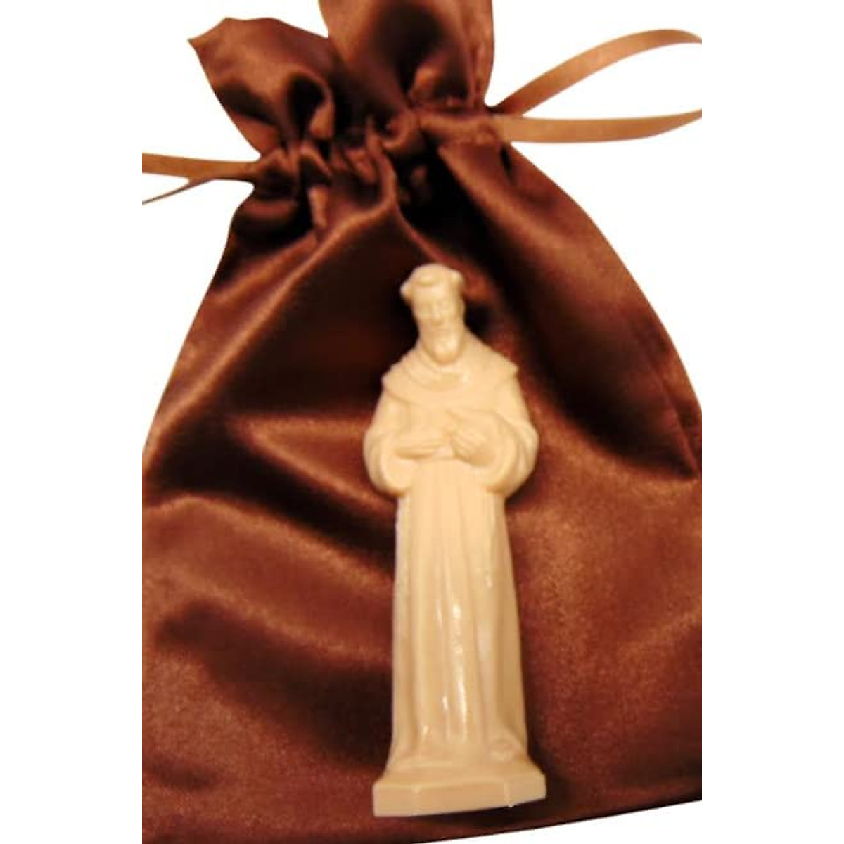 Westmon Works St Francis Pet Prayer Set Holy Card Patron Saint Novena Prayer with Plastic Saint Statue for Dog and Cat Owners