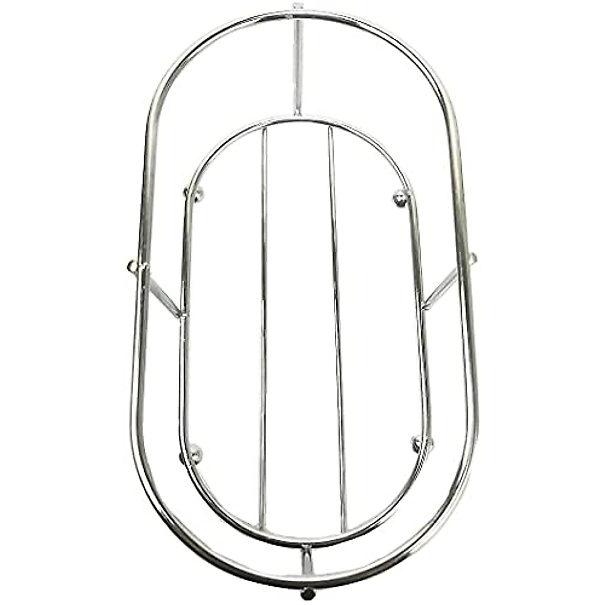 Jolitee Stainless Steel Caddy Bundle: One Silver, One Farmhouse Black