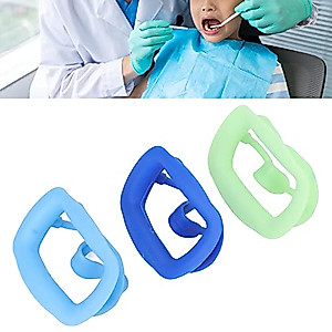 3pcs Cheek Retractor, Food Grade Silicone Cheek Retractor, Dental Mouth Opener Mouth Opener for Teeth