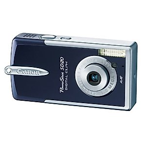 Canon Powershot SD20 5MP Ultra Compact Digital Camera (Midnight Blue)