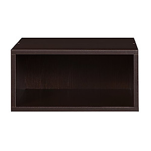 Niche Cubo Half Size Stackable Storage Organizer Cube- Truffle