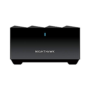NETGEAR Nighthawk Mesh WiFi 6 Add-on Satellite - Works with Your Nighthawk Mesh WiFi System, add up to 1,500 sq ft, Speeds up to 1.8 GBPS (MS60-100EUS)
