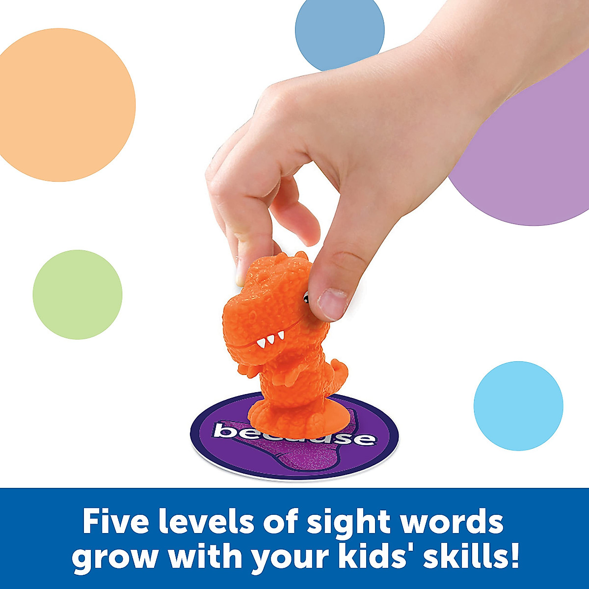 Sight Word Stomp!, Educational Indoor Games, Preschool Alphabet ,Toddler Brain Toys, Toddler Preschool Learning, 114 Pieces, Age 5+