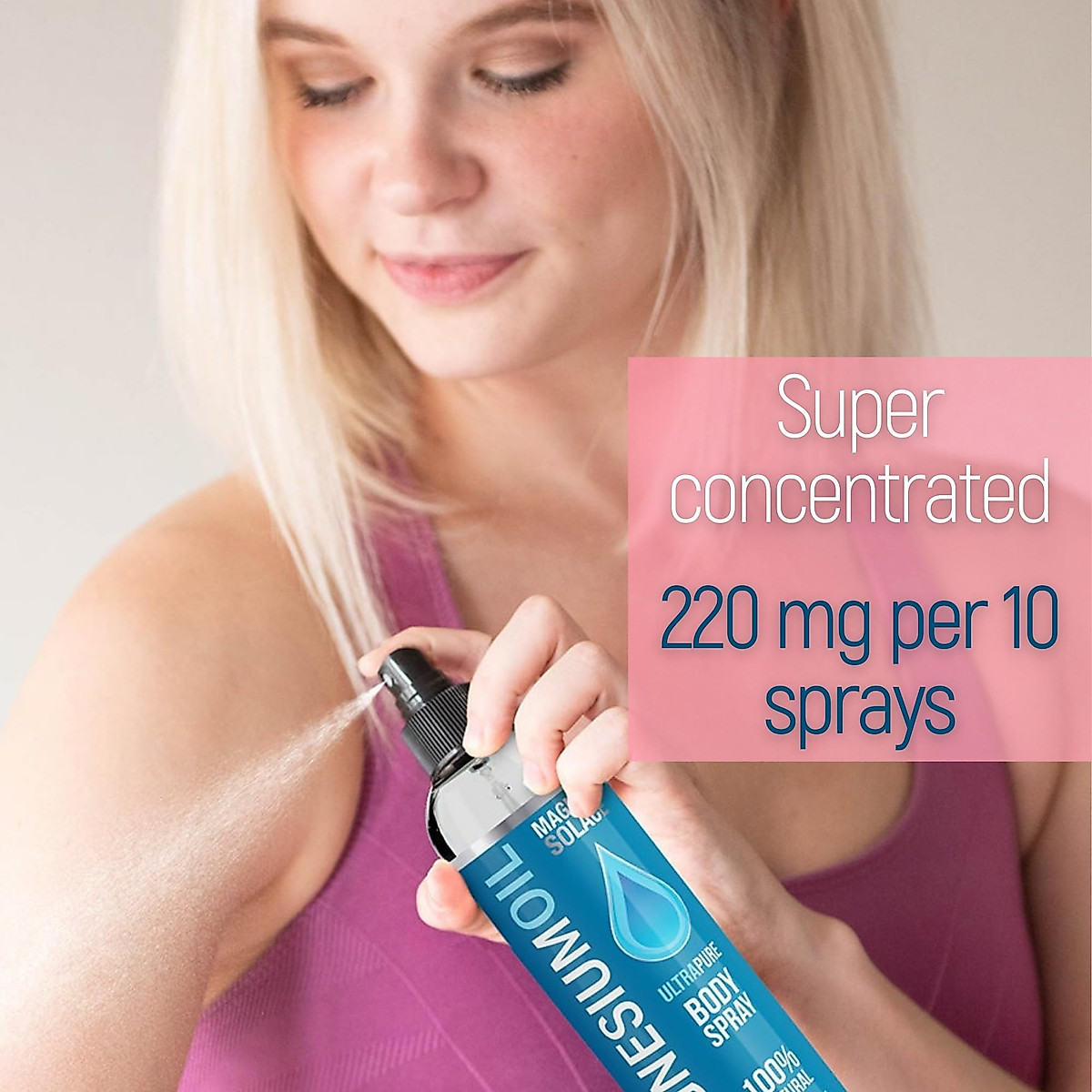 Pure Magnesium Spray and Magnesium Cream (2 Pack)