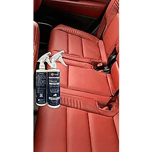 Prime Solutions Surface Defense + Revive Spray - Hydrophobic Silicon Dioxide Protectant & Conditioner (Upholstery, Leather, Vinyl, Plastic, Rubber, & Fabric Surfaces) - Repel Dust, Lint, Staining