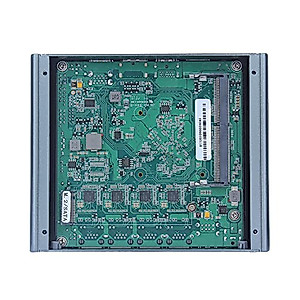 Celeron J4125 Quad Core Firewall Micro Appliance, Mini PC, Nano PC, Router PC with 8G RAM 128G SSD, 4 RJ45 2.5GBE NIC AES-NI Compatible with Pfsense OPNsense