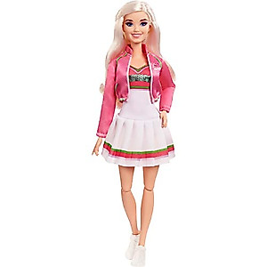 Disney’s Zombies 2, Addison Wells Doll (11.5-inch) wearing Cheerleader Outfit and Accessories, 11 Bendable “Joints,” Great Gift for ages 5+ [Amazon Exclusive]