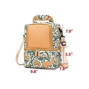 V-COOOL Breast Pump Bag Suitable for Spectra s1 s2, Cooler Bag, Breast Pump Backpack Double Design Layer, for Outside Working Mothers
