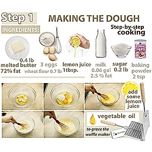 Belgian Mini Waffle Maker Cookie