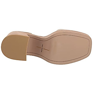 Dolce Vita Women's Wallis Heeled Sandal, Ivory Leather, 10