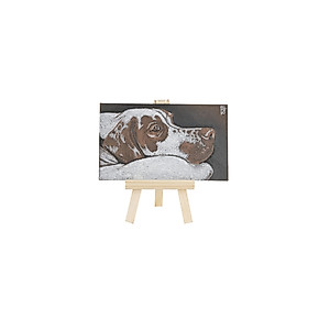 Creative Mark ArtBites Canvas Textured Boards 5-Pack - 2.3mm Stock Board Mounted Mini Canvases for Painting, Sketching, Printing & More! - 5x7