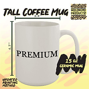 Molandra Products I'd Rather Be A Redneck Than A Douchebag - Ceramic 15oz White Mug