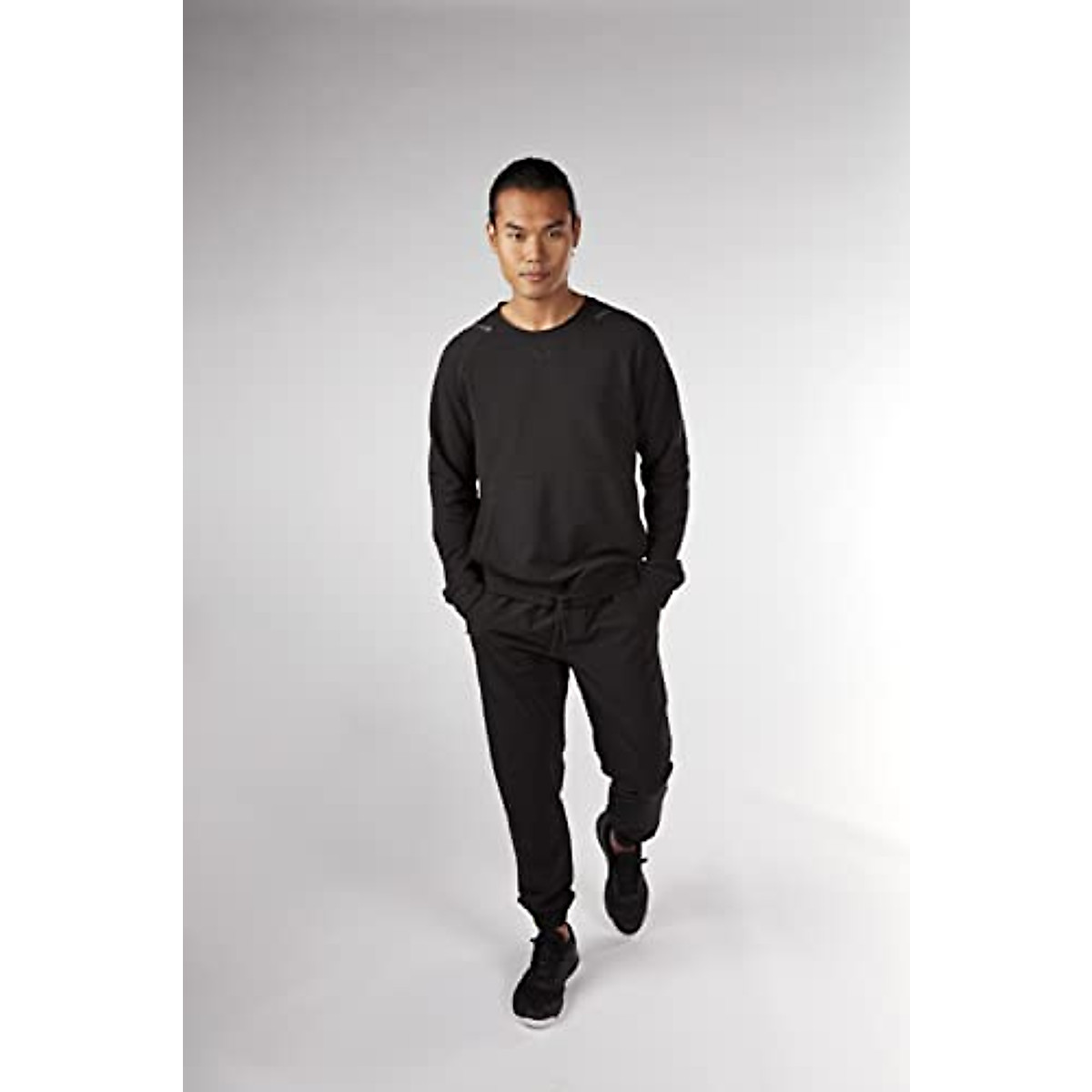 EvoShield Men's Standard Woven Jogger, Black, Large