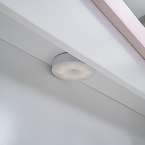 Bellemave Twin Size Platform Bed with House-Shaped Headboard and Motion Activated Night Lights,Wood Twin Kids Bed Frame for Girls,Boys(Twin,Pink)