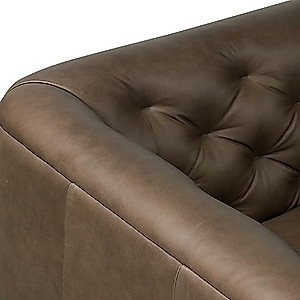 POLY & BARK Essex Furniture, 89 inches, Cocoa Brown