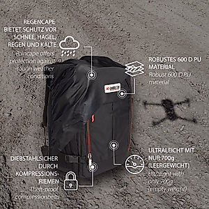 mc-cases Brandnew Backpack for DJI Mavic 3 - Extremely comfortable – lots of space - protected all around