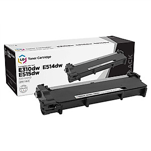 LD Compatible Toner Cartridge Replacement for Dell 593-BBKD E310dw E514dw E515dn E515dw High Yield (Black)