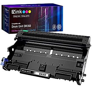 E-Z Ink (TM) Compatible Drum Unit Replacement for Brother DR360 DR 360 to use with DCP-7040 DCP-7030 MFC-7840W MFC-7340 MFC-7440N HL-2140 HL-2170W HL-2150N (1 Drum Unit)