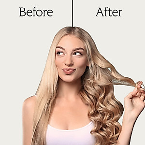 Dr. Pure Heatless Curler Curling Rod Headband for Long Hair to Sleep In Overnight for Women Soft Wave DIY Hair Rollers Styling Tool (Champagne PINK)