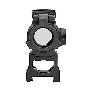 SIG SAUER Romeo-MSR 1x20mm 2 MOA Red Dot Sight | Durable Waterproof Lightweight Ultra-Compact Gun Sight with Flip-Back Lens Covers, Black