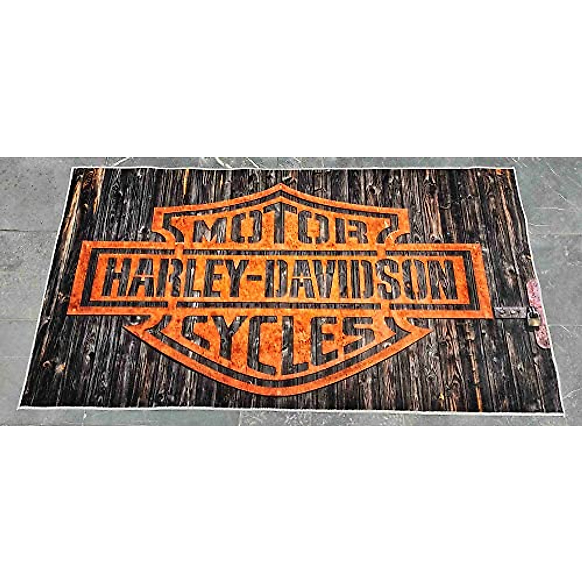 Generic Harley Rug, Area Rugs for Living Room, Bedroom Rug, Home Decor Rug, Harley Davidson Gifts, Carpet, Rug, Modern Rug, Popular Rug, Themed Rug Hrly14.3(47”x70”)=120x180cm, (47”x70”)=120x180cm