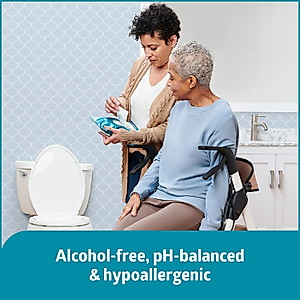 Medline, MSC263810, ReadyFlush Biodegradable Flushable Wipes, 8 x 12, 24 Wet Wipes, Pack Of 3, Sold As 1 Pack