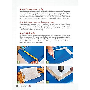 Chicken DIY: 20 Fun-to-Make Projects for Happy and Healthy Chickens (CompanionHouse Books) Coops, Ramps, Roosts, Nest Boxes, Feeders, Waterers, and More, with Materials Lists; plus Bonus Egg Recipes