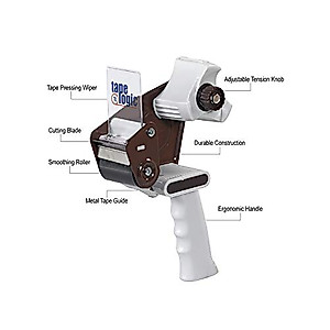 Ship Now Supply Deluxe Carton Sealing Tape Dispenser, 2'